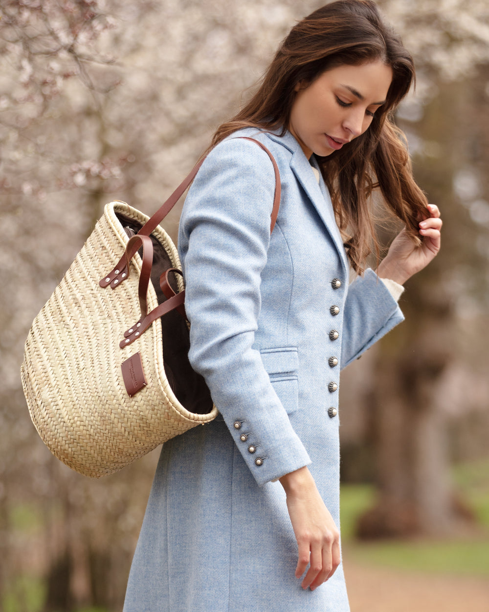 The Versatile Elegance Of Our New Drawstring Basket Bag - The Hockwold
